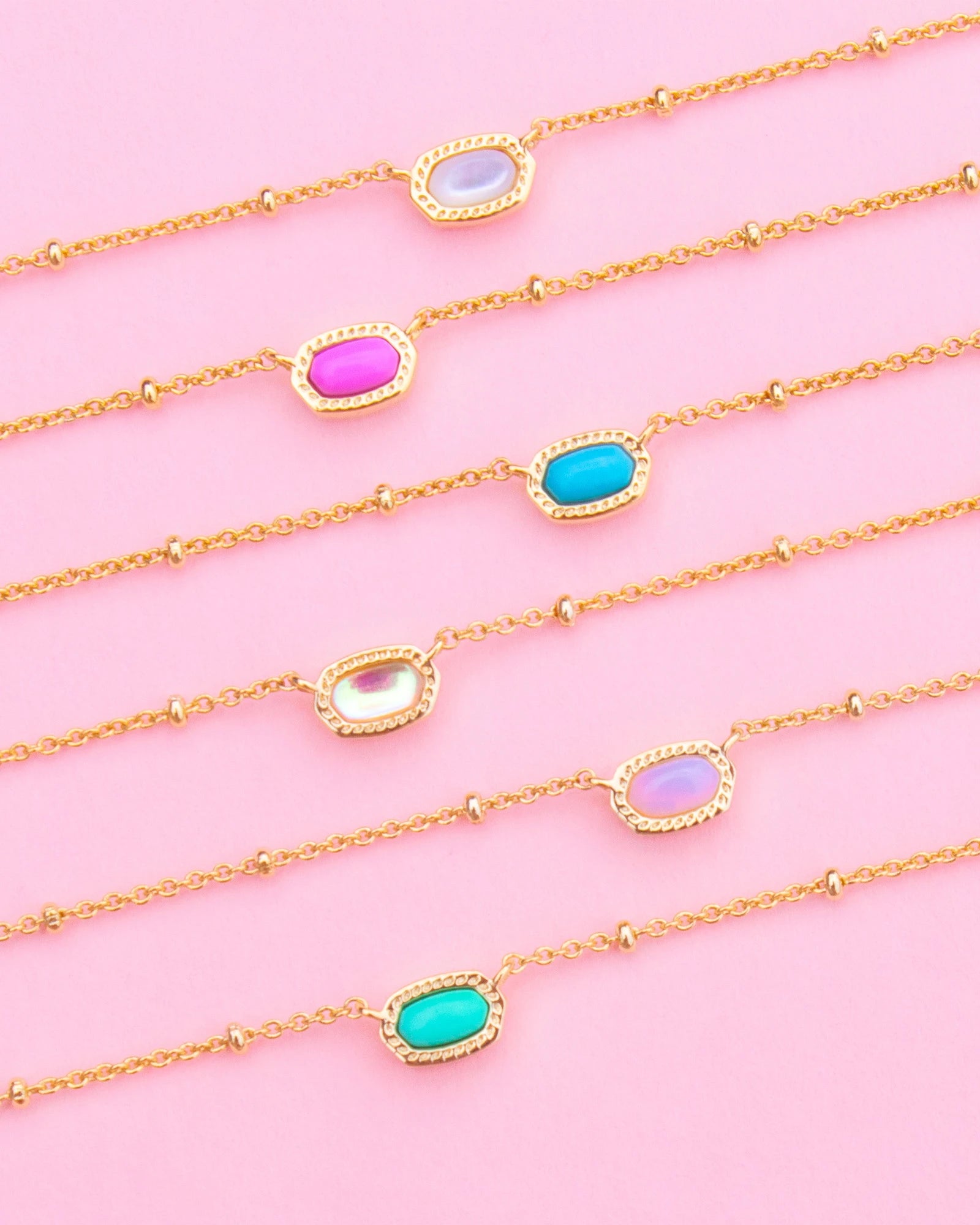 Kendra Scott Mini Elisa Satellite Short Pendant Necklace